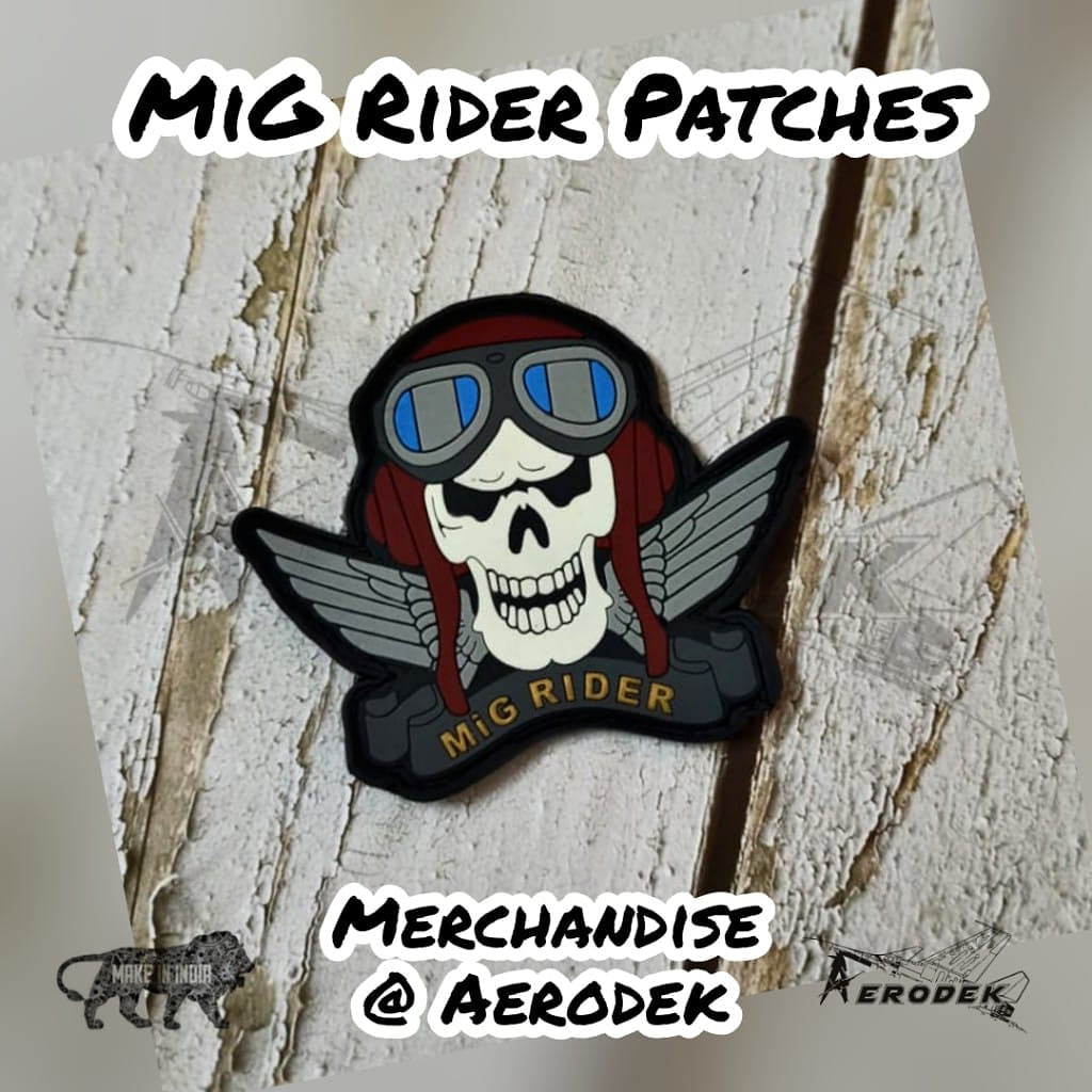 MiG Rider Patch – AERODEK STORE