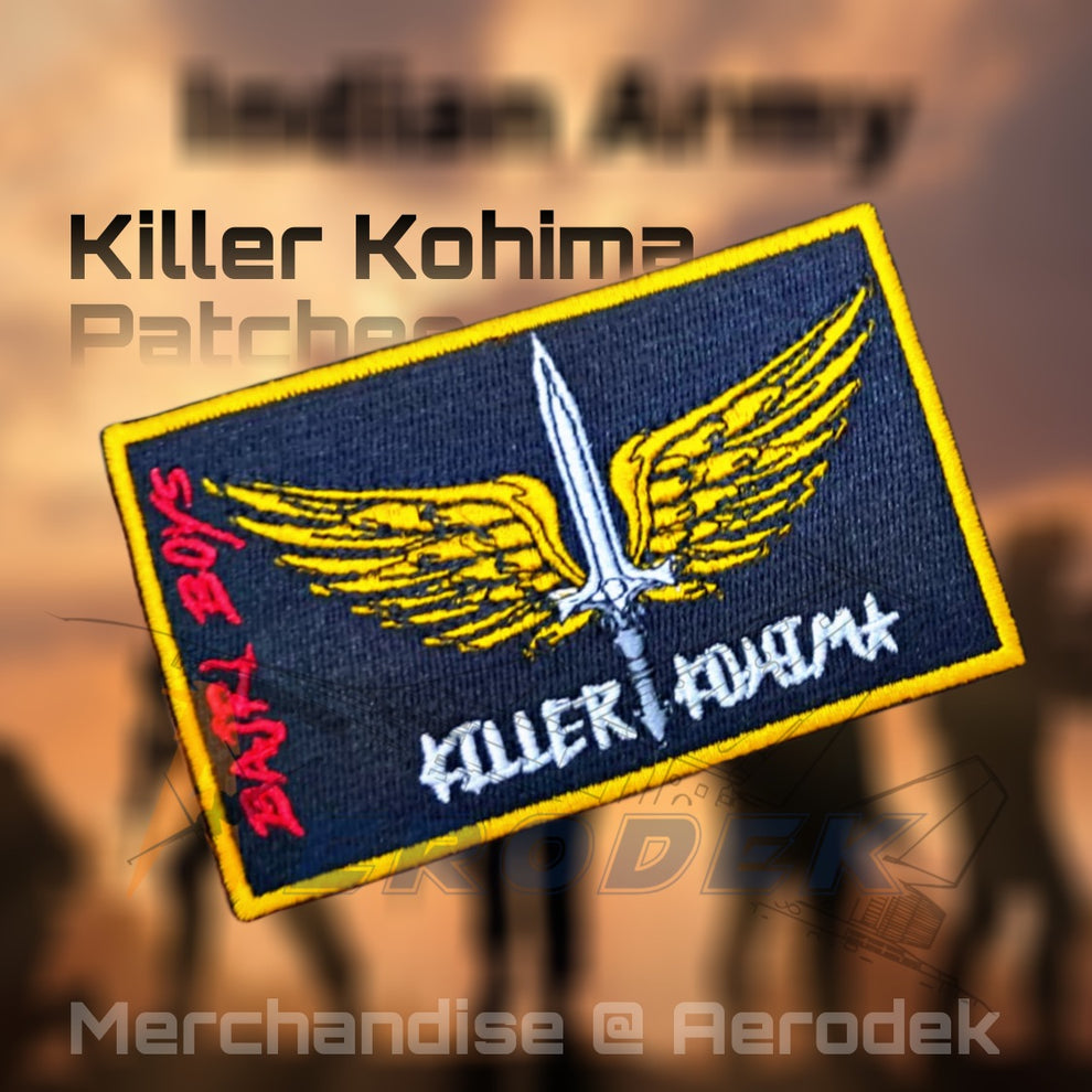 Killer Kohima Indian Army IMA Patch – AERODEK STORE